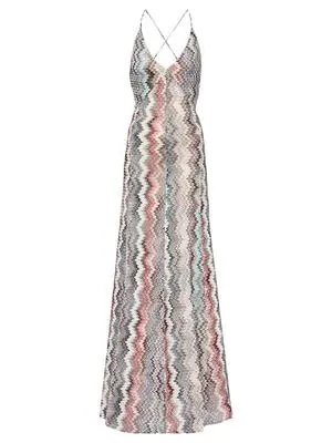 Missoni Zig Zag Maxi Dress - Multicoloured