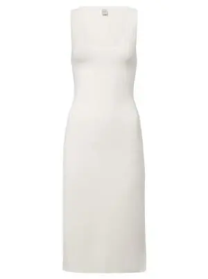 TOTEME Jersey Tank Dress - White
