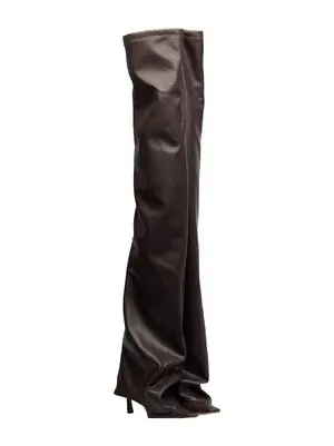 Attico Robin Otk 95 Over-the-knee Boots - Brown