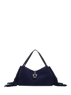 FERRAGAMO Gancini Tote Bag - Blue