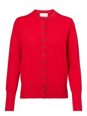 LISA YANG Nellia Cashmere Cardigan - Red