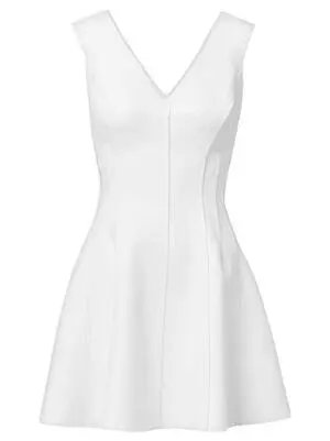 Norma Kamali Grace Mini Dress - White