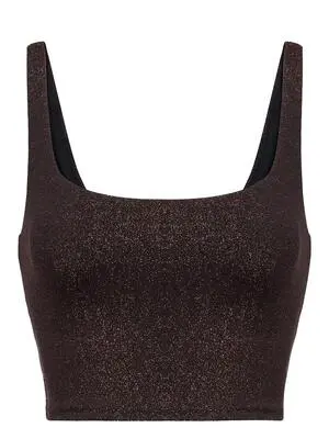 The Upside Arizona Crop Top - Brown
