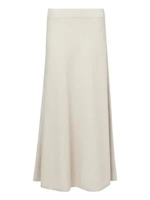 LISA YANG-Torie High-Rise Cashmere Maxi Skirt
