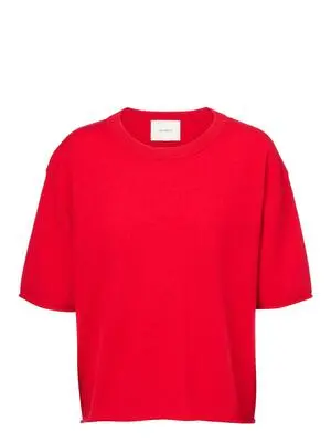 LISA YANG Cila Cashmere T-Shirt Red
