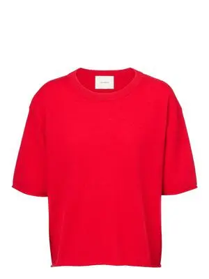 LISA YANG Cila Cashmere T-Shirt Red
