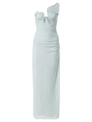 Christopher Esber Salacia Ruched Jersey Gown - Blue