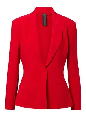 Norma Kamali Single-breasted Blazer - Red