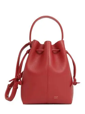 MANSUR GAVRIEL Dea Leather Bucket Bag - Flamma