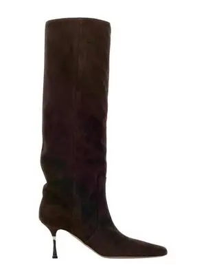 Paris Texas 75mm Bettina Knee-high Boots - Brown