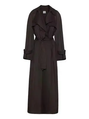 Adam Lippes Belted Trench Coat - Brown