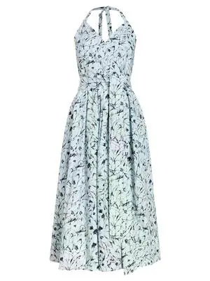 Proenza Schouler White Label Ellison Midi Dress - Blue