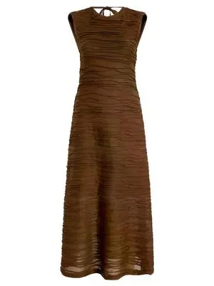 Proenza Schouler White Label Laura Midi Dress - Brown