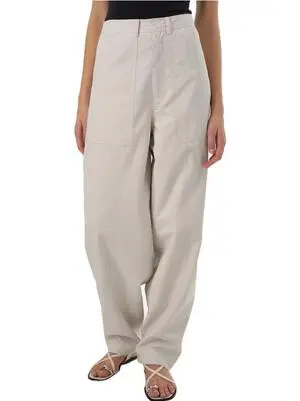 LAMARQUE Valya Relaxed Cargo Pants - Whisper White