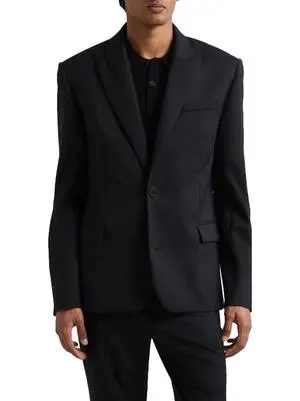 Balmain Wool Blazer - 0pa Black