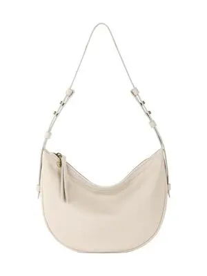 THE SAK Tess Studded Leather Shoulder Bag - Stone