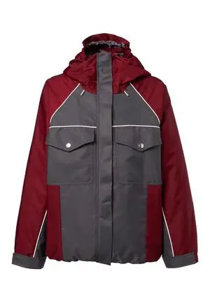 SELF-PORTRAIT Hooded Jacket - Grey