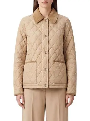 Burberry Quilted Jacket - Sand