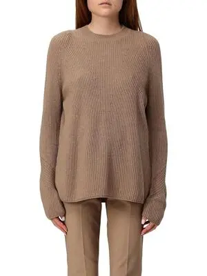 Max Mara Ribbed Knit Sweater - Camel