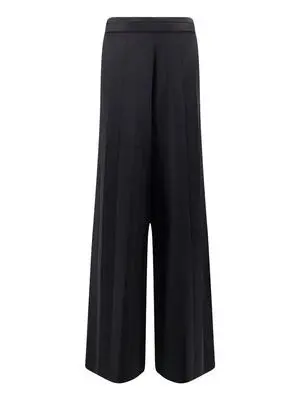 Max Mara Tailored Pleated Trousers - Black