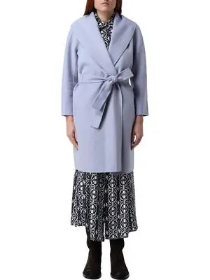 Max Mara Coat Gnawed Blue