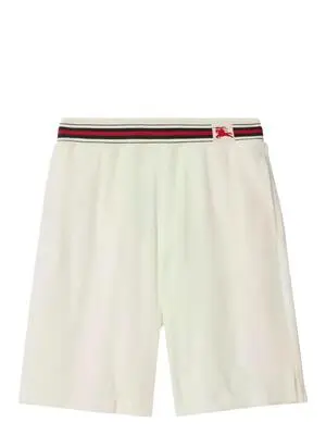 Burberry Elasticated-waistband Shorts - White