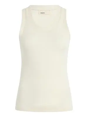 Khaite Isha Tank Cream