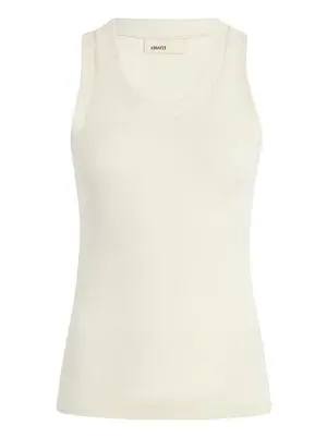 Khaite Isha Tank Top Cream