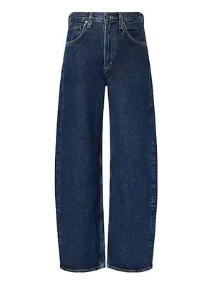 AGOLDE Low Curve Wide-leg Denim Jeans - Pendulum (medium Indigo)