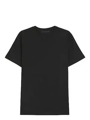 BOSS Beckham X Crewneck Short-sleeve Cotton T-shirt - Black