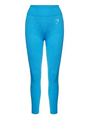GYMSHARK Vital Sculpt Seamless Leggings L Blue