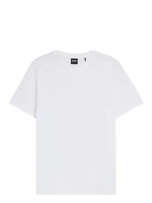 BOSS Beckham X Crewneck Short-sleeve Cotton T-shirt - White