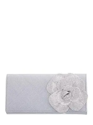 Nina Jollie Clutch Dark Silver