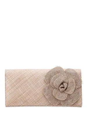 Nina Jollie Clutch Natural