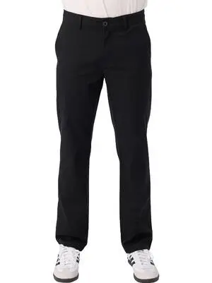 O'Neill Transporter Flat Front Stretch Cotton Chinos - Black