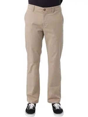 O'NEILL Transporter Flat Front Stretch Cotton Chinos