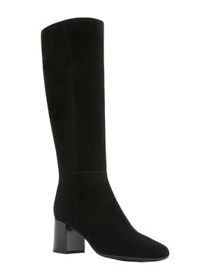 La Canadienne Kammie City Dry™ Waterproof Knee High Boot - Black Suede