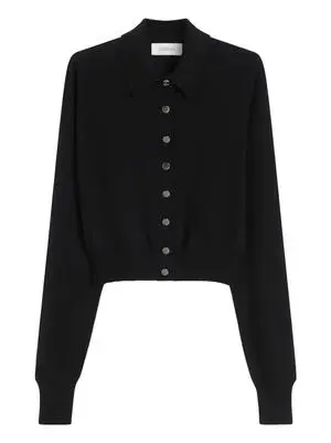 Max Mara Wool Cardigan - Black