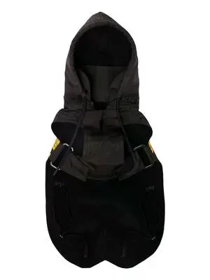 Versace Medusa Print Dog Rain Coat - Black