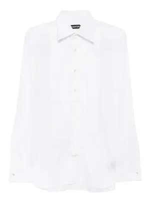 TOM FORD Cocktail Voile Shirt - White