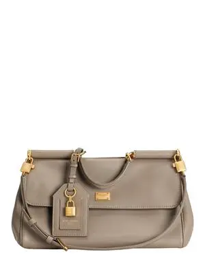 Dolce & Gabbana My Sicily Medium Handbag - Beige