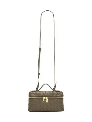 Bottega Veneta Bang Bang Vanity Bag - Cypress & Gold