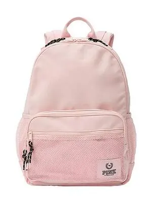 Pink Classic Canvas Backpack Pink
