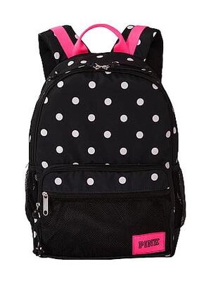 Pink Campus Backpack 18 Liters - Print