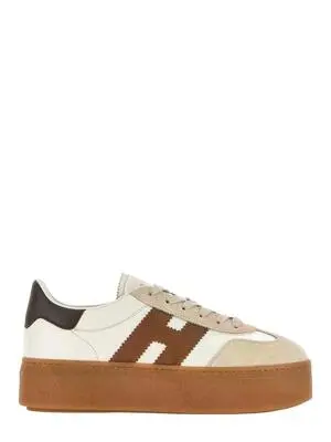 Hogan H698 Platform Sneakers - Neutrals