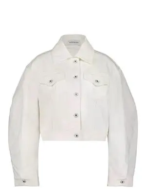 Givenchy Logo-patch Denim Jacket - White