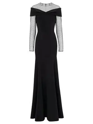 Jenny Packham Etienne Maxi Dress - Black