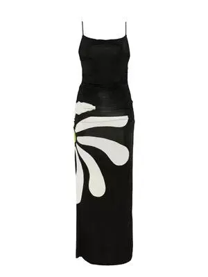 CALA DE LA CRUZ Kim Maxi Dress - Black