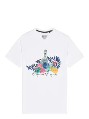 ORIGINAL PENGUIN Original Penguin Graphic Tee In White.
