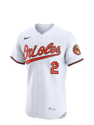 Nike Gunnar Henderson Baltimore Orioles Dri-fit Adv Mlb Elite Jersey - White